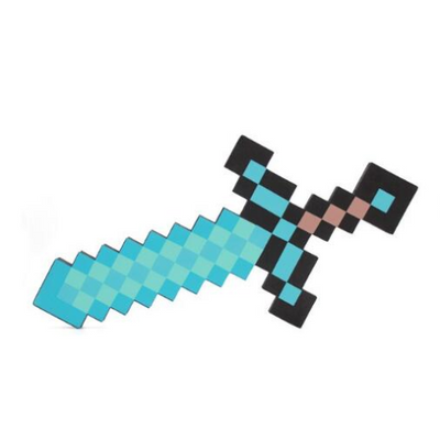 Minecraft: Szivacs gyémánt kard 45cm,5.990 Ft,Minecraft játékok- Játék ...