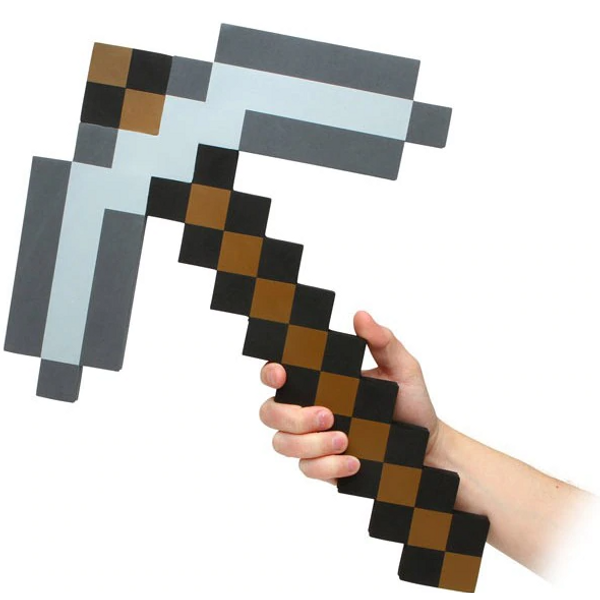 Minecraft: Szivacs vas csákány 45cm,5.990 Ft,Minecraft játékok- Játék ...