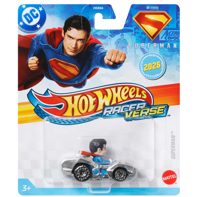 Hot Wheels: RacerVerse Superman kisautó 1/64 – Mattel,3.802 Ft,DC ...